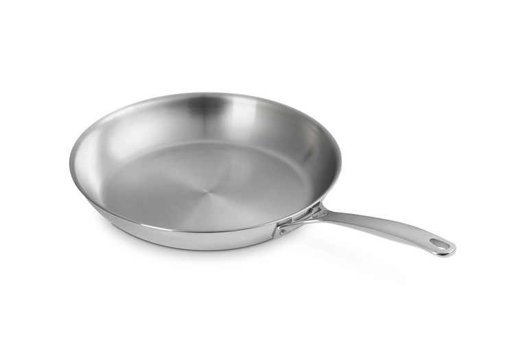 Signature Stainless Steel Uncoated Shallow Frying Pan